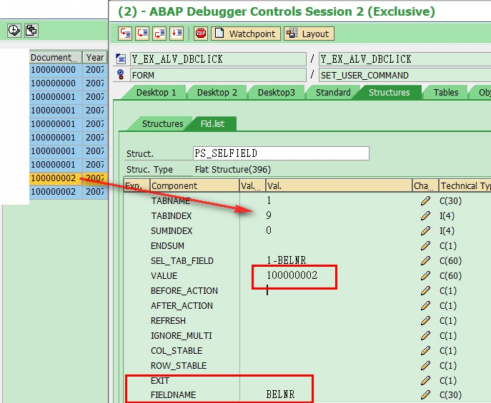 Eric Yang S Notepad Abap 4 How To Trigger Double Click In Alv And Write Report