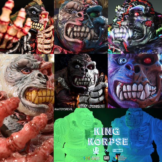 KING KORPSE & INSTINCTOY for #ThailandToyExpo 2017