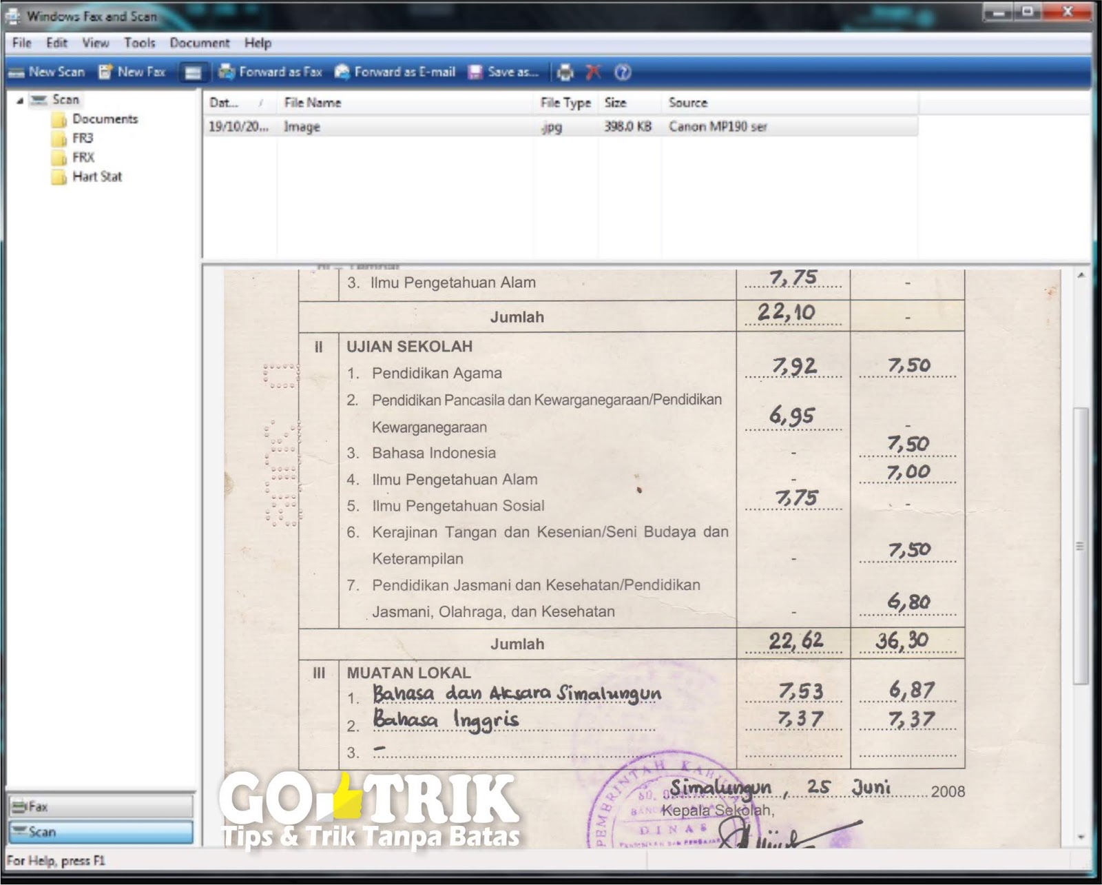 Cara Scan Dokumen Dengan Printer Canon all type Dengan Mudah - Goliketrik
