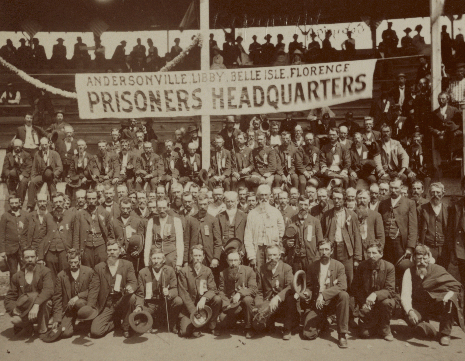 A reunion of former Union POWs who had been incarcerated in the ...