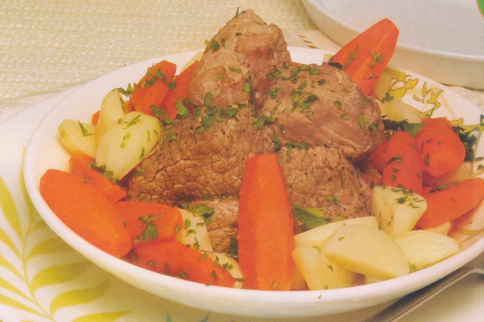 Mycook 2 you: Carne de Vaca Cozida com Batatinhas e Cenouras