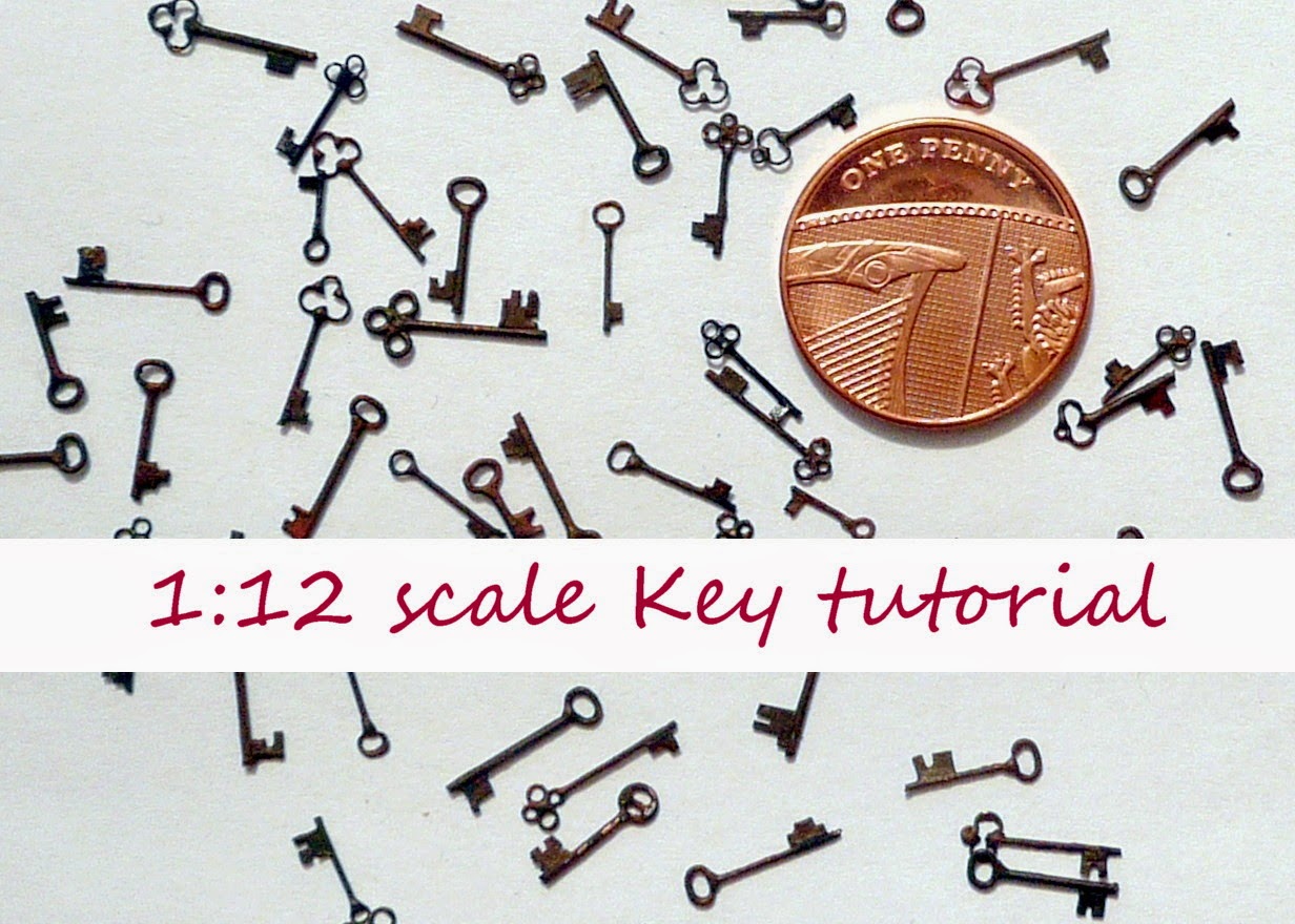Amber's House: 1:12 scale Key tutorial
