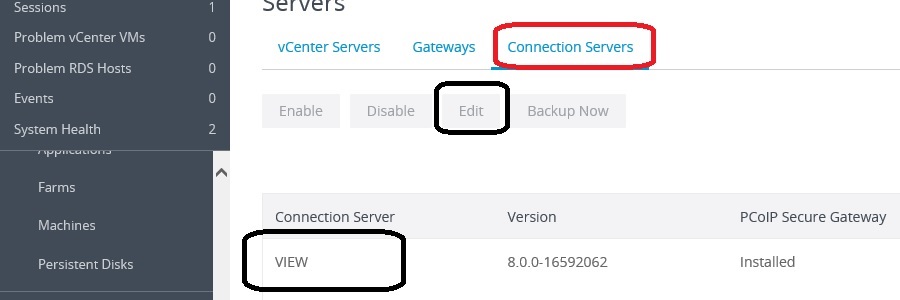 Knowledge Area: Login Failed VMware View