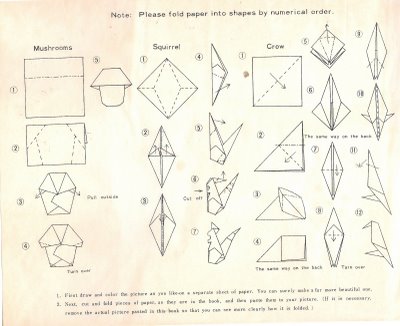 Origami Instructions: Happy Origami | web wanderers