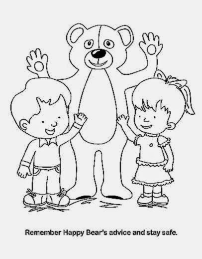 Good Touch Bad Touch Coloring Coloring Pages
