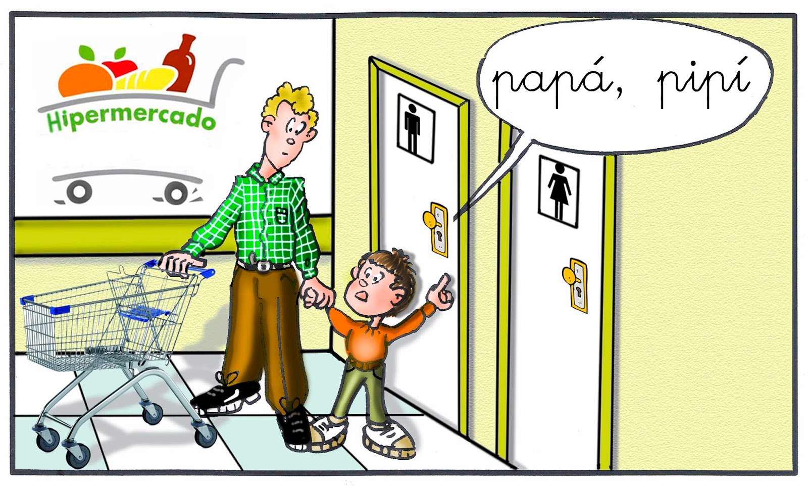 El Monstruito en Monteagudo: Cuento de la letra P.