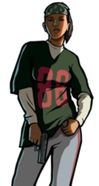 Denise Robinson in GTA San Andreas | GTA For Life