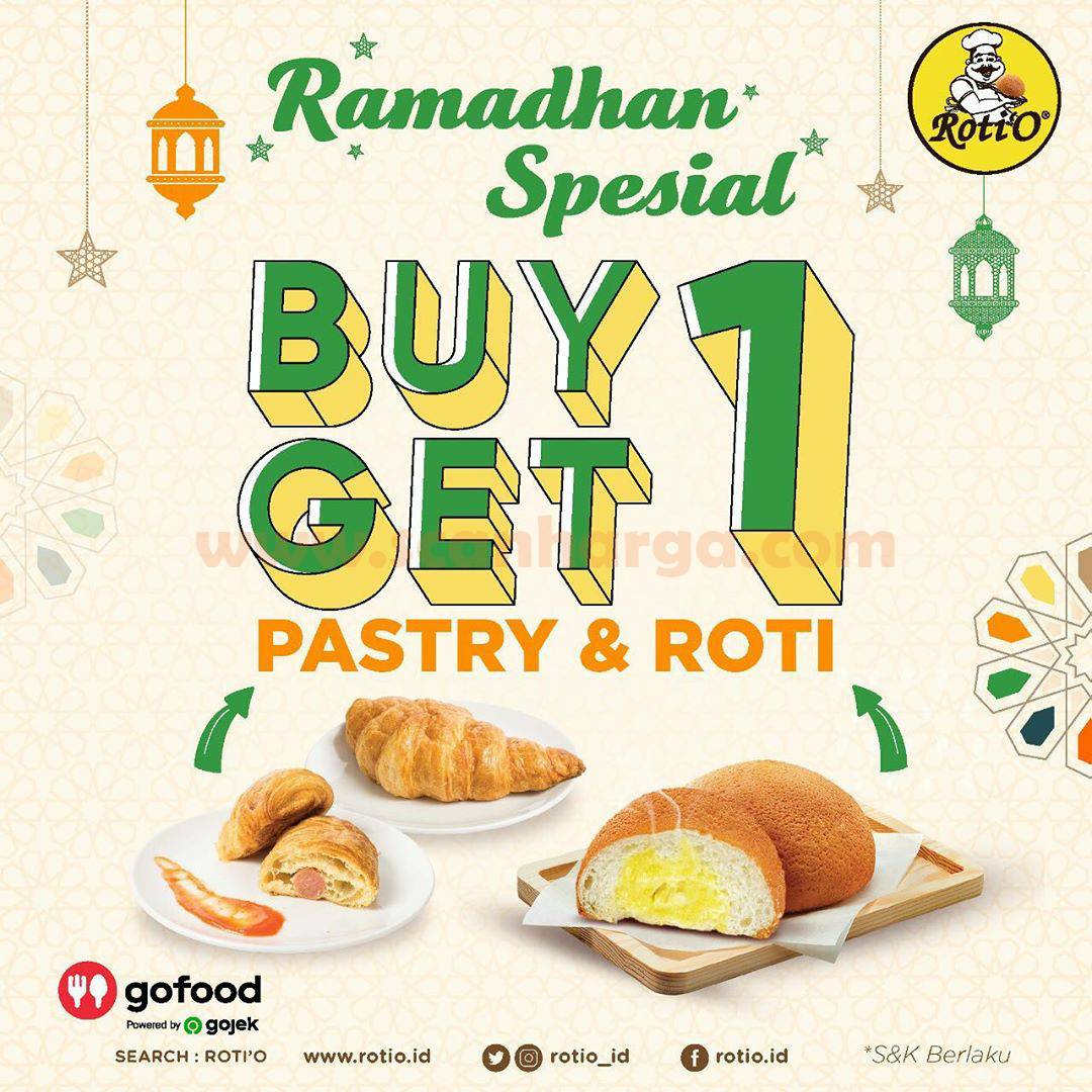 Promo Roti'O Ramadhan Spesial Diskon 50% Periode 24 April - 15 Mei 2020 ...