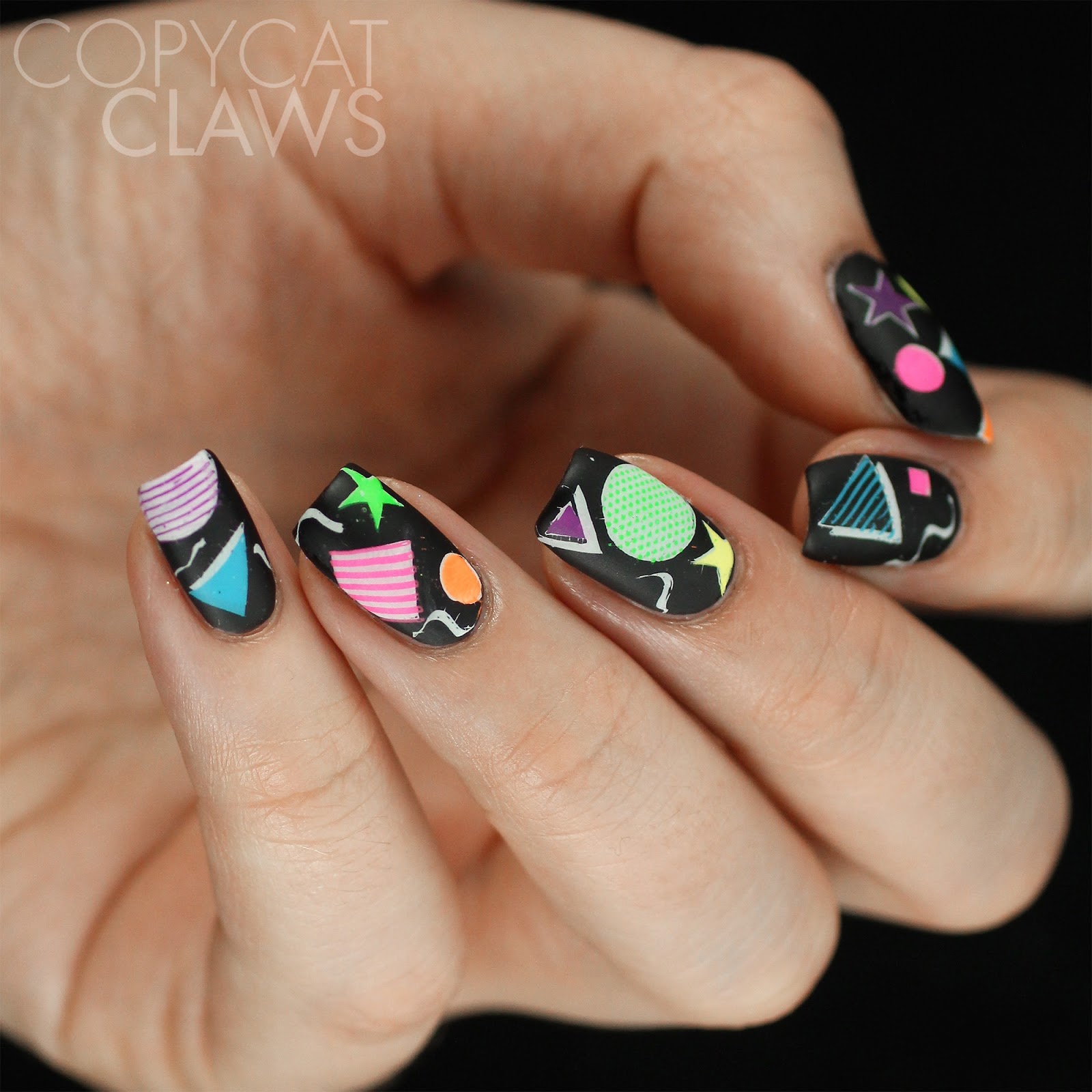 Copycat Claws: Nail Crazies Unite - Neon