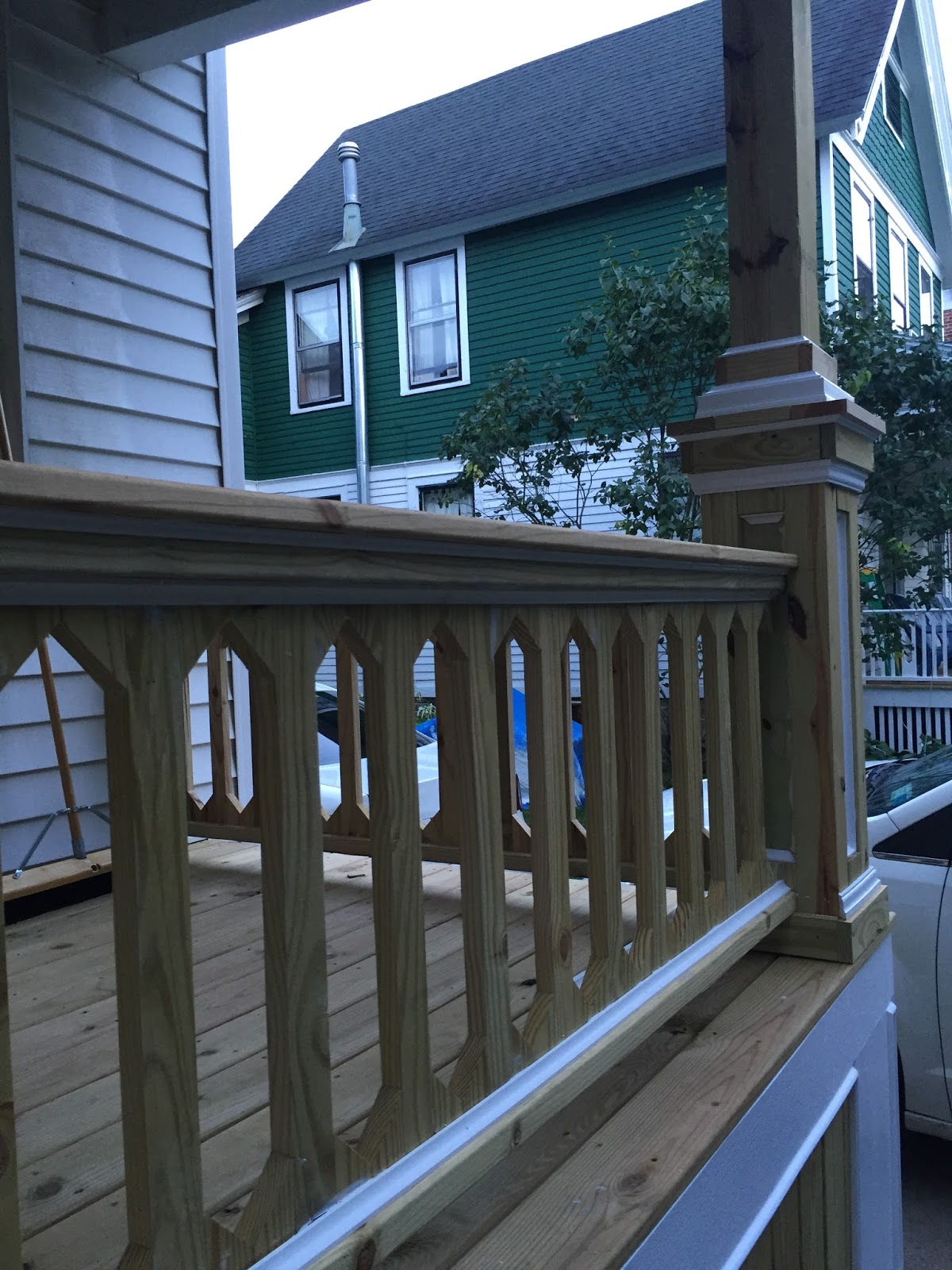 Oak Hill Trim: Porch Rebuild