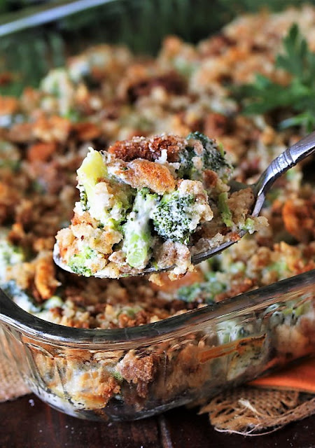 Broccoli & Stuffing Casserole | The Kitchen is My Playground