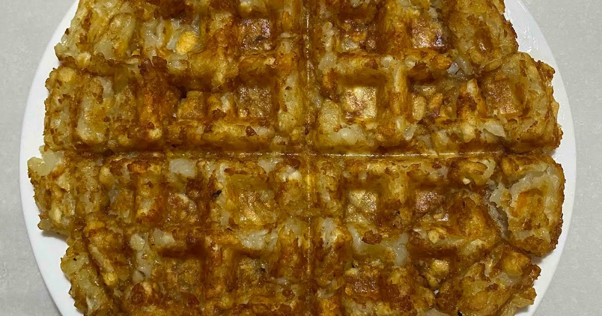 Hawaii Mom Blog: Tater Tot Waffle Grilled Cheese