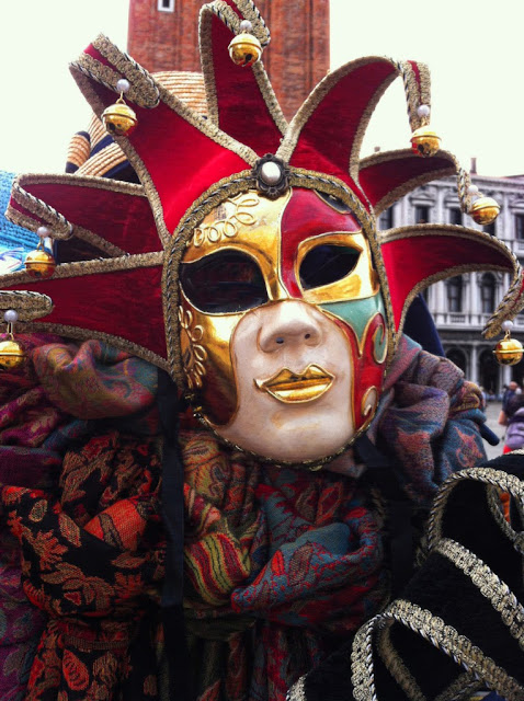 Ford Family Photos: Venetian Carnevale Masks at the Piazza San Marco ...