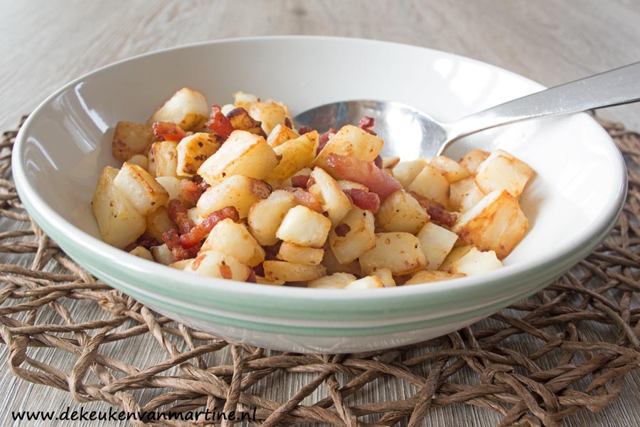 De keuken van Martine: Gebakken knolselderij