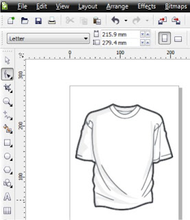 Cara membuat desain kaos dengan coreldraw