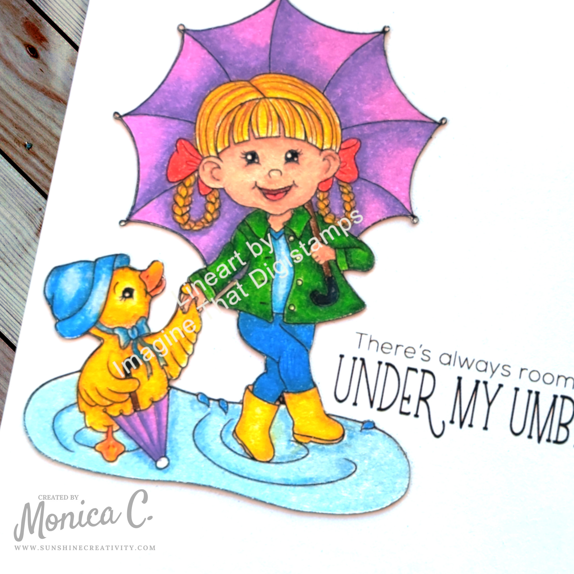 Under my Umbrella - Sunshine Creativity