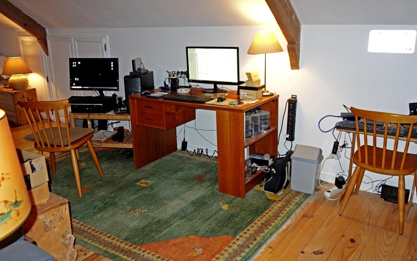 Living the life in Saint-Aignan: Old houses, quick trips, and new computers