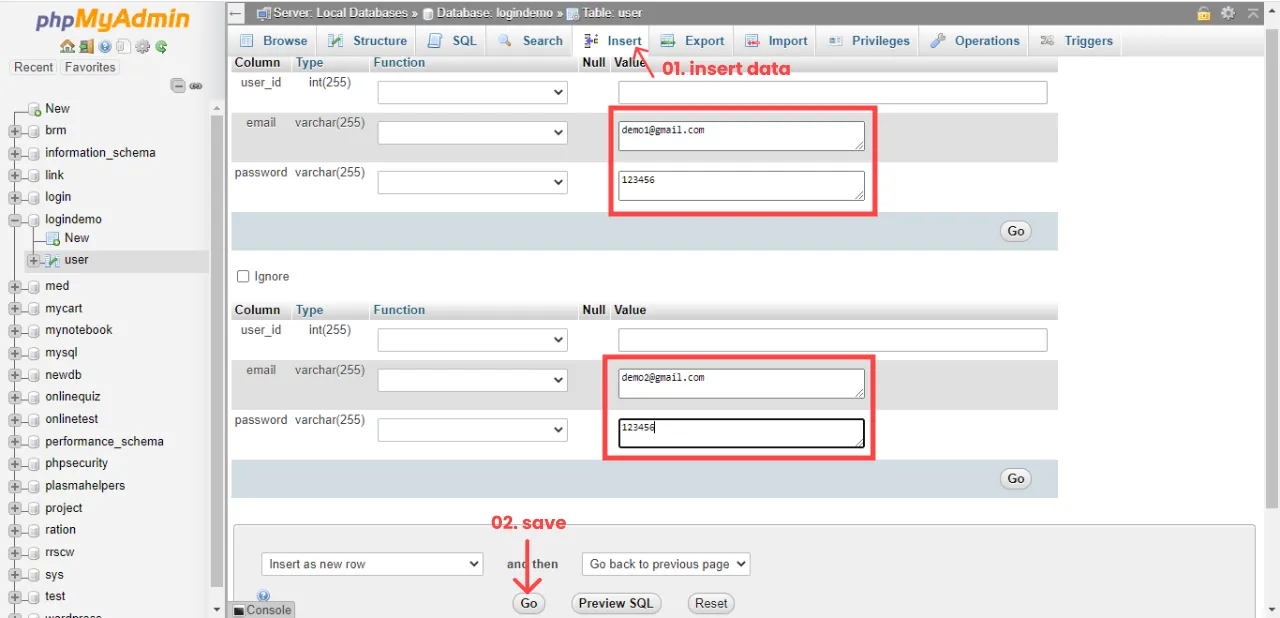 Simple Login System Design Using PHP And MySql Database | RUSTCODE