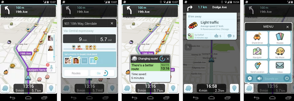 最受欢迎的导航地图——Waze