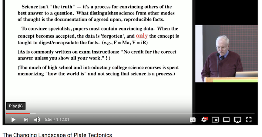 Confronting Science Contrarians: Jason Morgan - history of plate ...