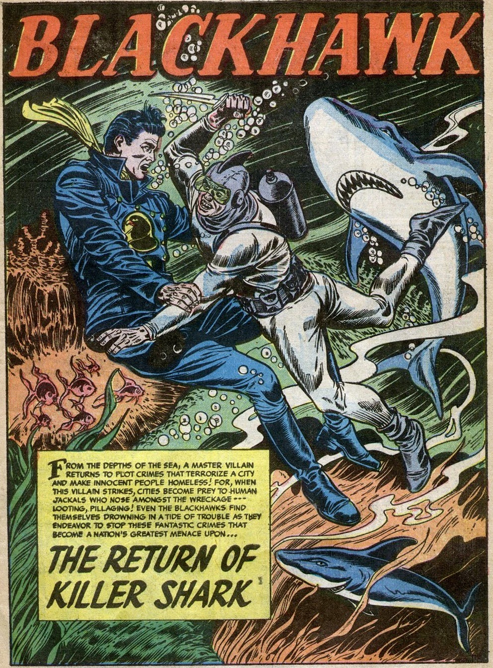 Out of the Quicksand: The Great Sharkspiracy of comics!