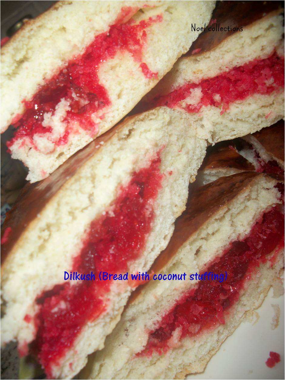 Noel Collections: Dilkush (Bread with coconut stuffing)