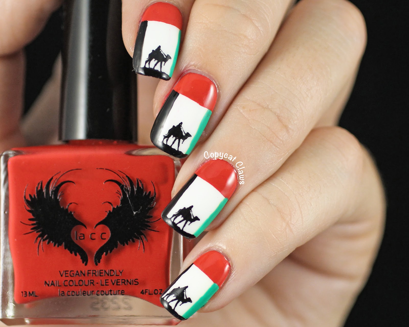 Copycat Claws: 31DC2014 Day 28 - Inspired by a flag