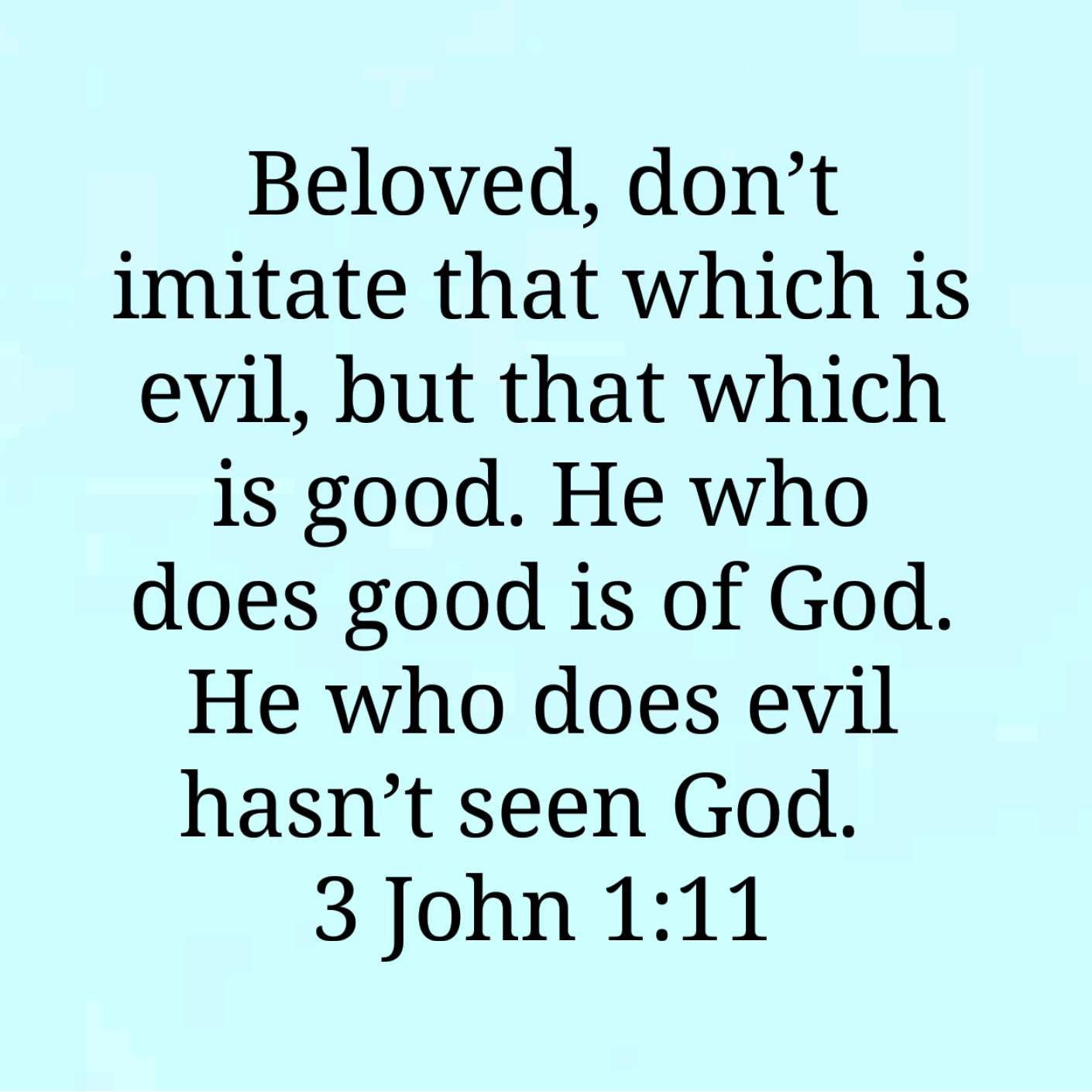 3 John 1:11