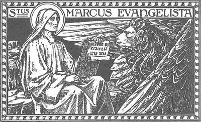 Liturgia Latina: 25th April, St Mark, Evangelist