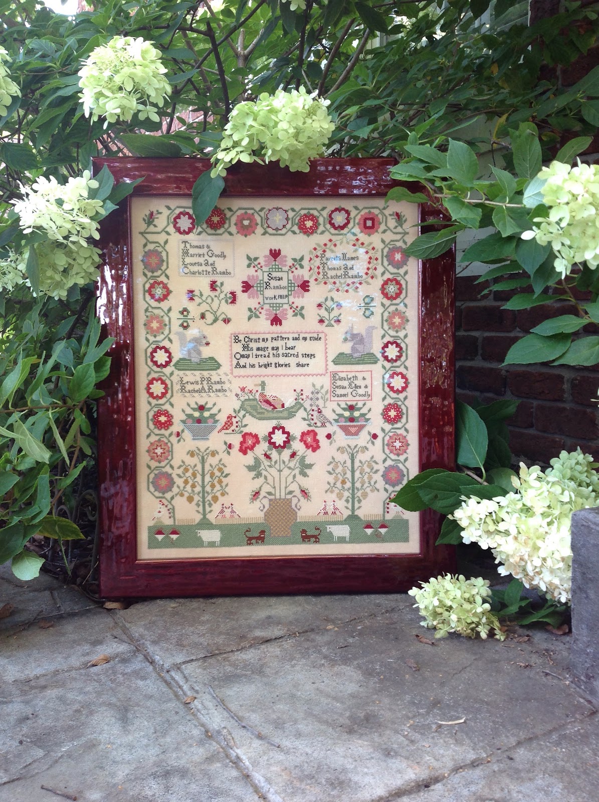 Chocolates for Breakfast; Stitching for Lunch: Susan Rambo Sampler, La ...