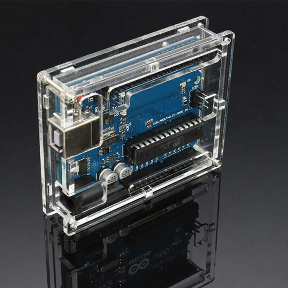Box Casing Case Transparan Arduino Uno R3 Akrilik Acrylic | AgusYulianto2