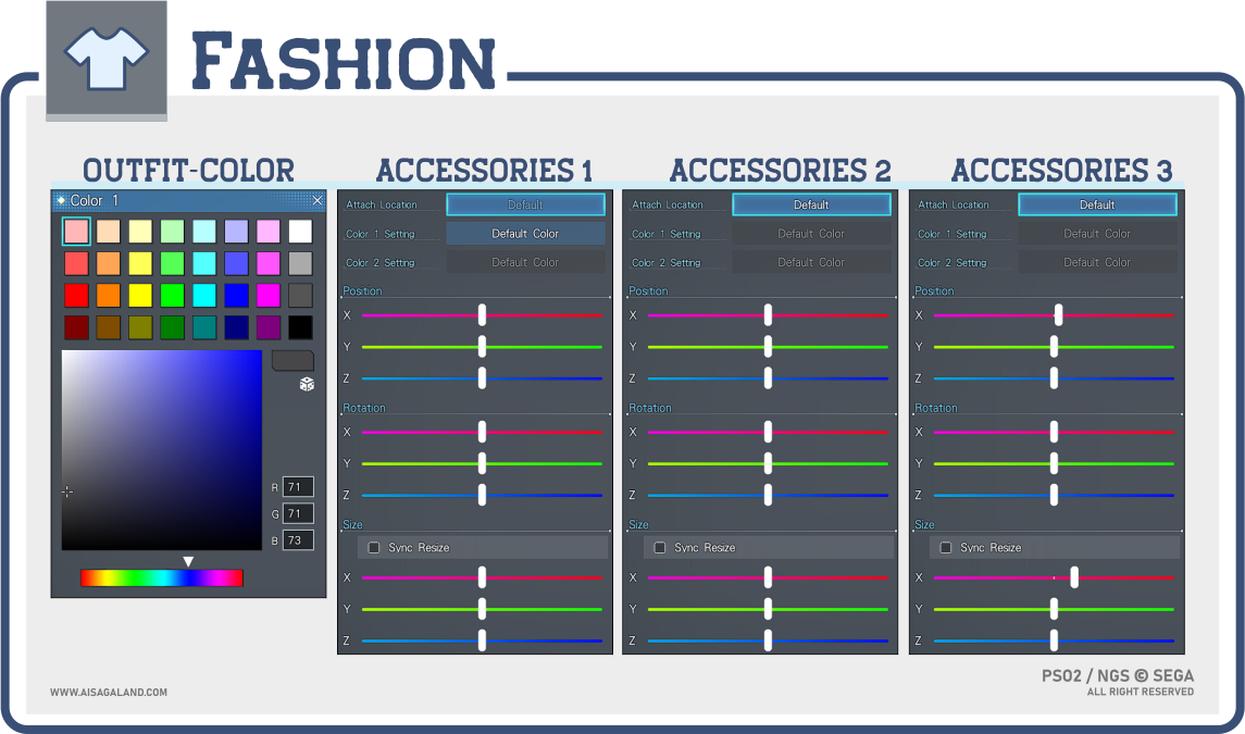 PSO2 NGS Character Creation - Custom #11 - Aisaga Land