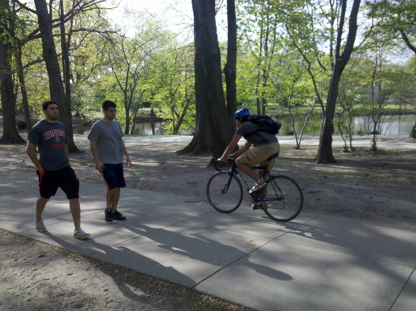 Calm Streets Boston: Dual Paths along Back Bay Fens near MFA