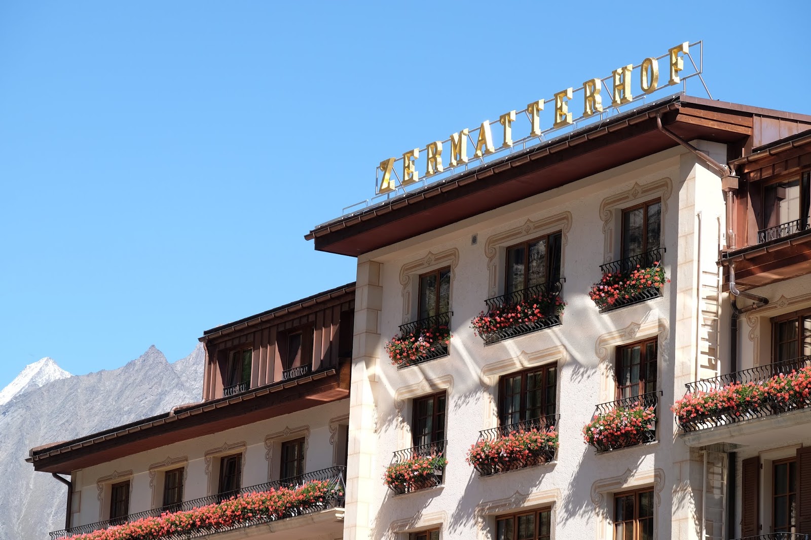 Zermatt in September 2019: Part 1 - Reflections and Nature
