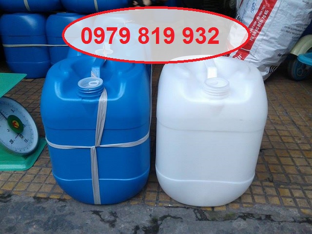 Cung cấp can 20 lít dày, can đựng dung môi hóa chất ~ Can Nhựa 20 Lít
