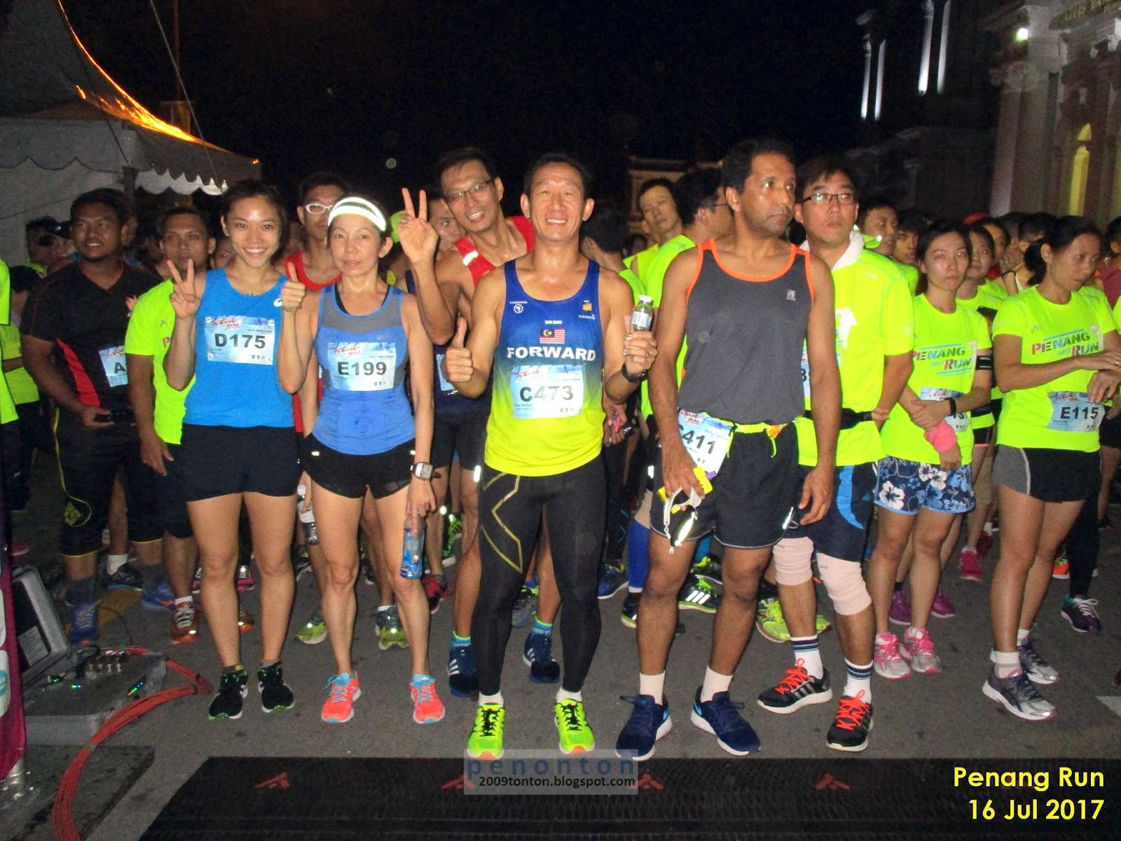 Penonton: Penang Run 16 Jul 2017 - Top 20 Results