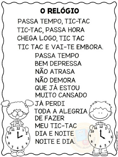 **♥***♥** Diário da Profa Glauce **♥***♥**: Atividades com o poema "O ...