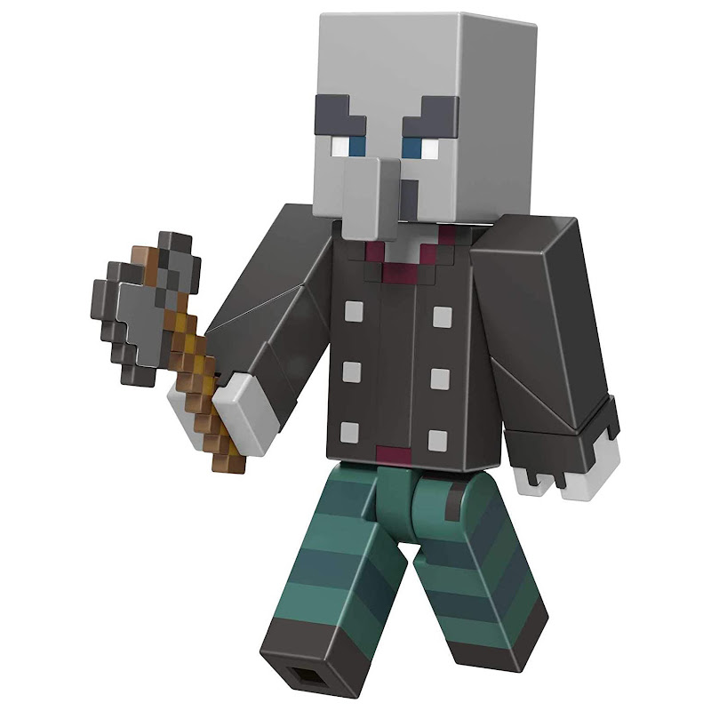 Minecraft Vindicator Craft-a-Block Series 4 Figure | Minecraft Merch