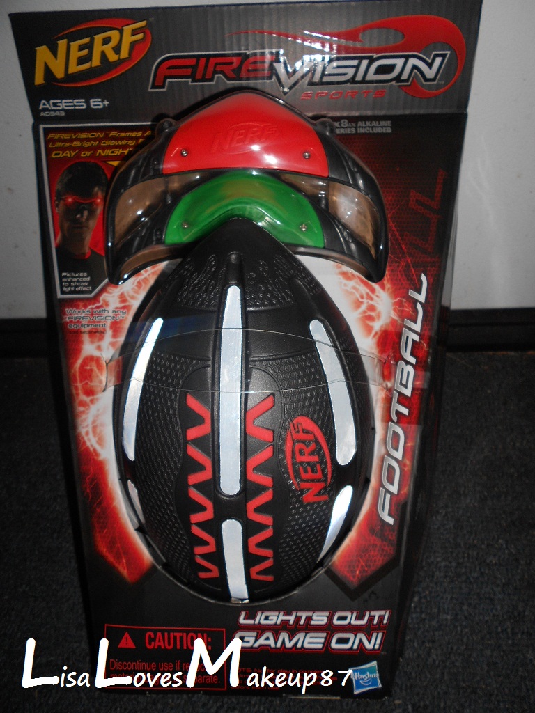 LisaLovesMakeup87: BzzCampaign: NERF FireVision Sports Football (Review)