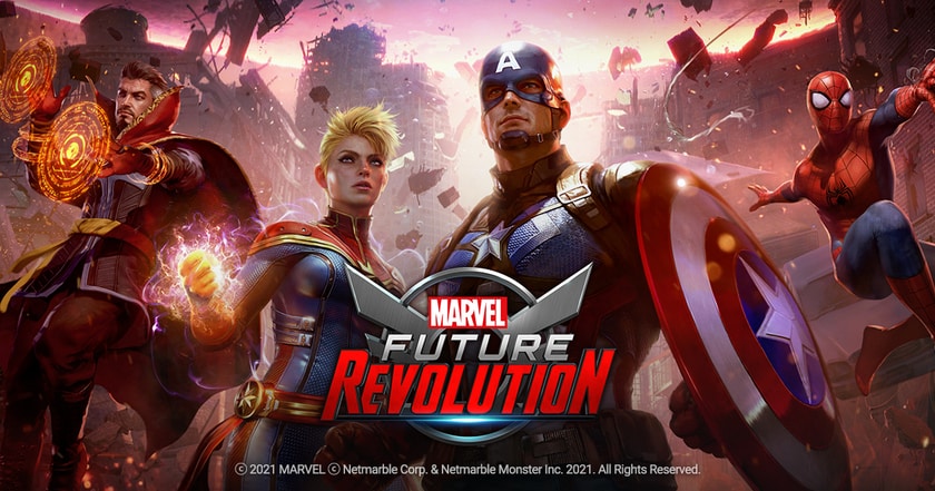 A Marvel Soltou seu MMORPG Para Mobiles : Marvel Future Revolution ...