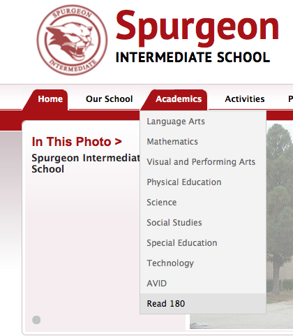 Ms. Kline Online: Read 180 Topic Software Component