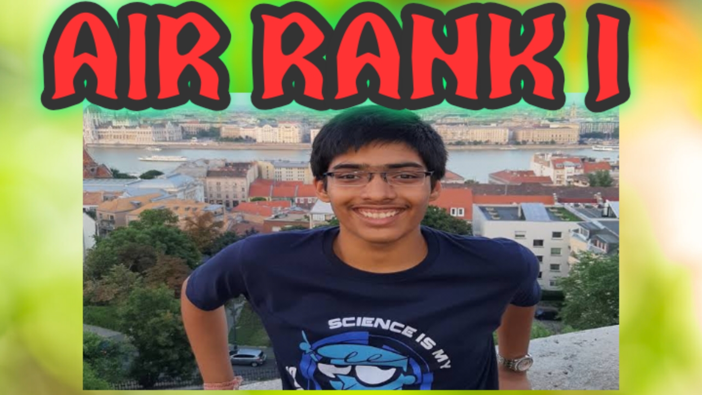 IIT Delhi JEE advance result declared : AIR rank 1 Chirag Falor