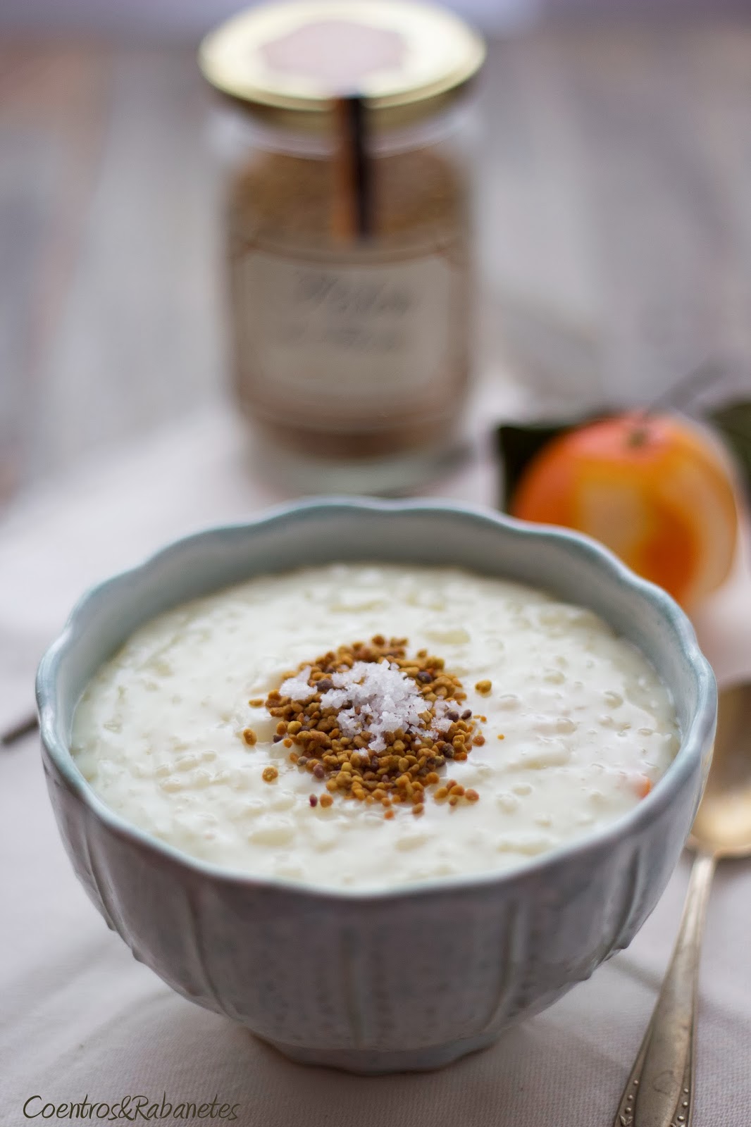 Coentros & Rabanetes: Tapioca de chocolate branco com tangerina | White ...