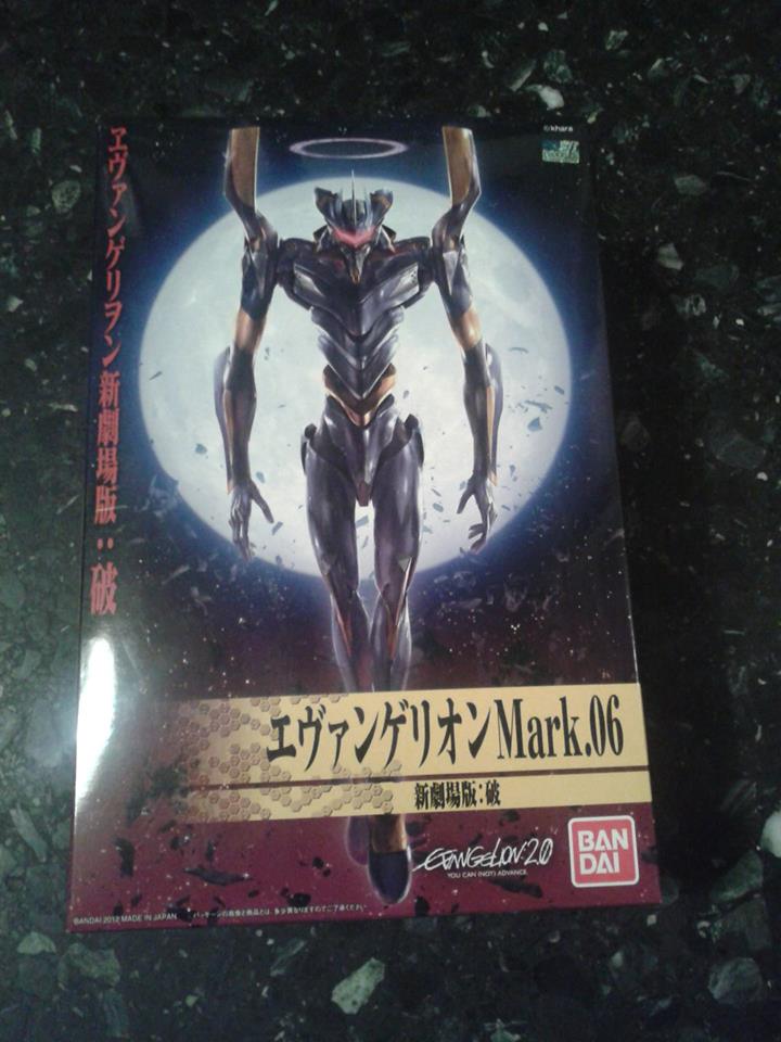 Rebuild of Evangelion - il model kit dell'Eva Mark.06