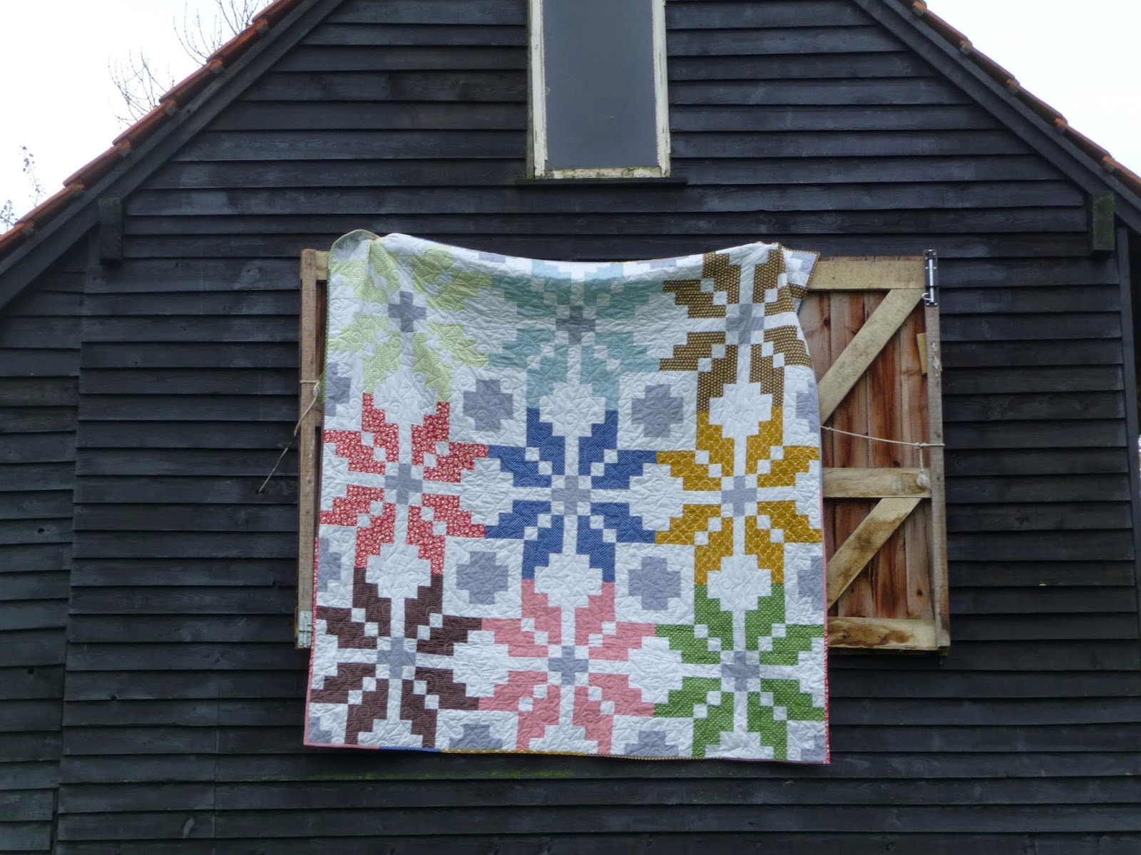 PlainStitch: Finished Norway Quilt for My Boy