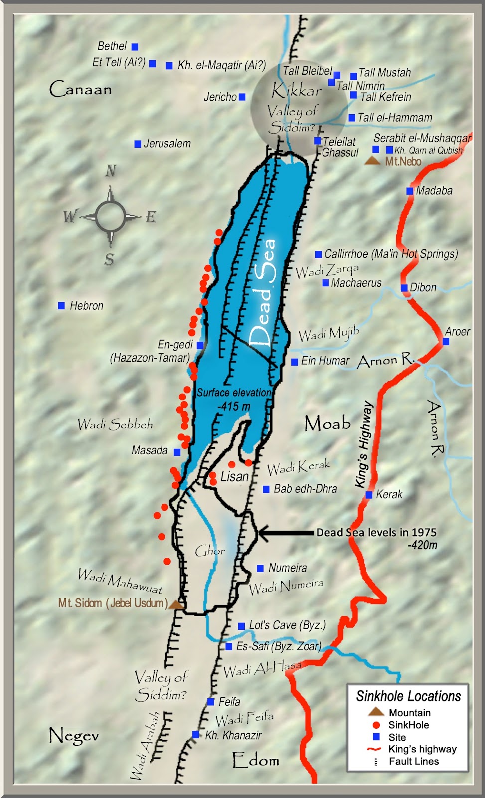 Biblical Archaeology: Map 15