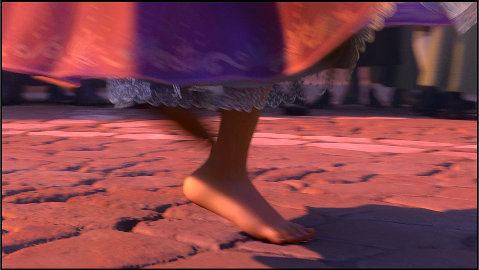 Anime Feet: Tangled (Movie): Rapunzel, Part 6 of 6