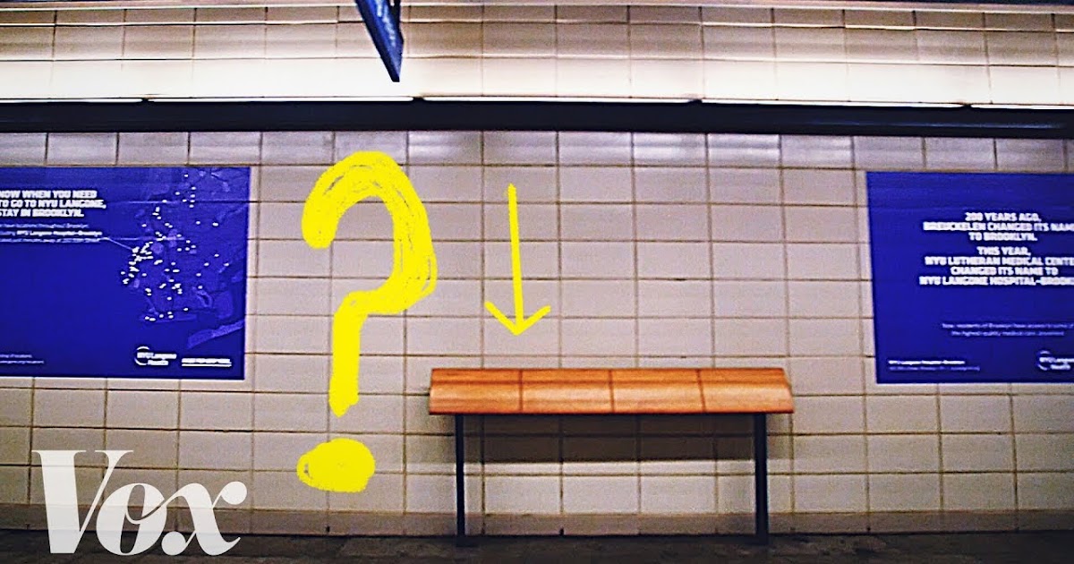 Defensive design of an uncomfortable bench