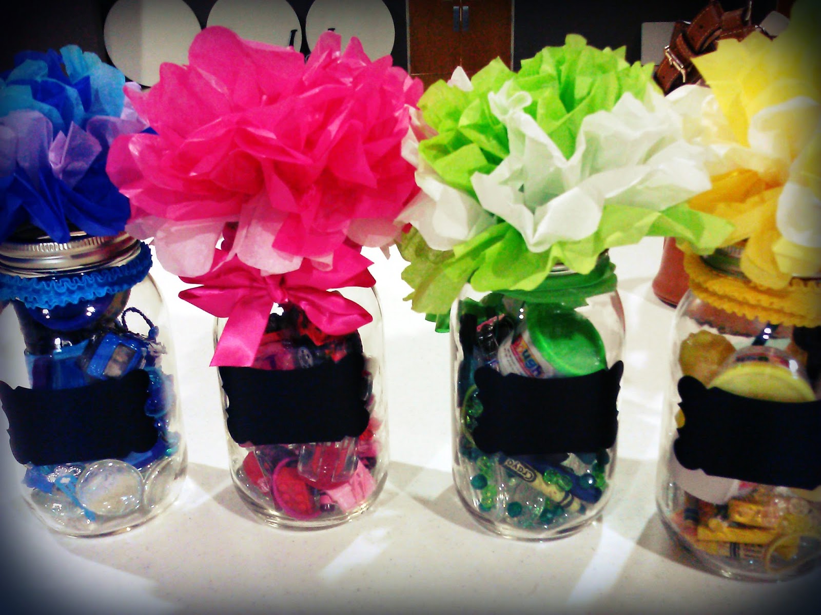 Lisa Bonita: MOPS "A Beautiful Mess" Table Centerpieces