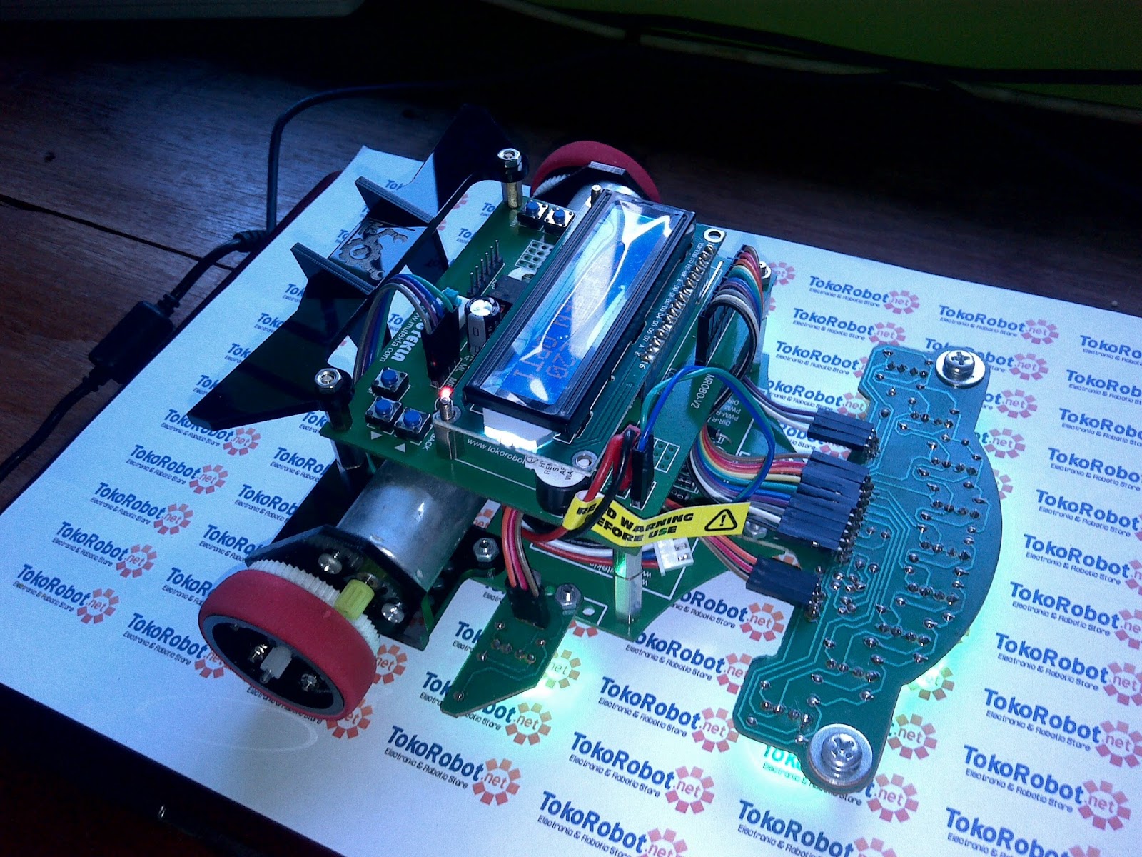 Overview Robot Line Follower M-Robo V2 Evoradus | Robotic Tutorials